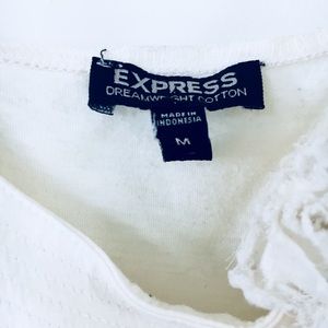 Express | Tops | Delicate White Tank From Express | Poshmark